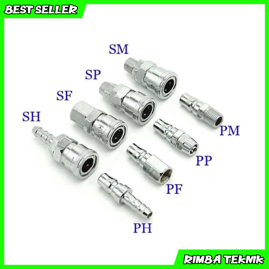 Jual Quick CouplerYUKIDO Quick coupler PF 20 coupling PF20 20ph ...