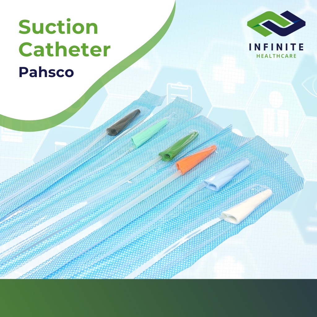 Jual Suction Catheter Pahsco With Thumb Control Selang Kateter Penyedot ...