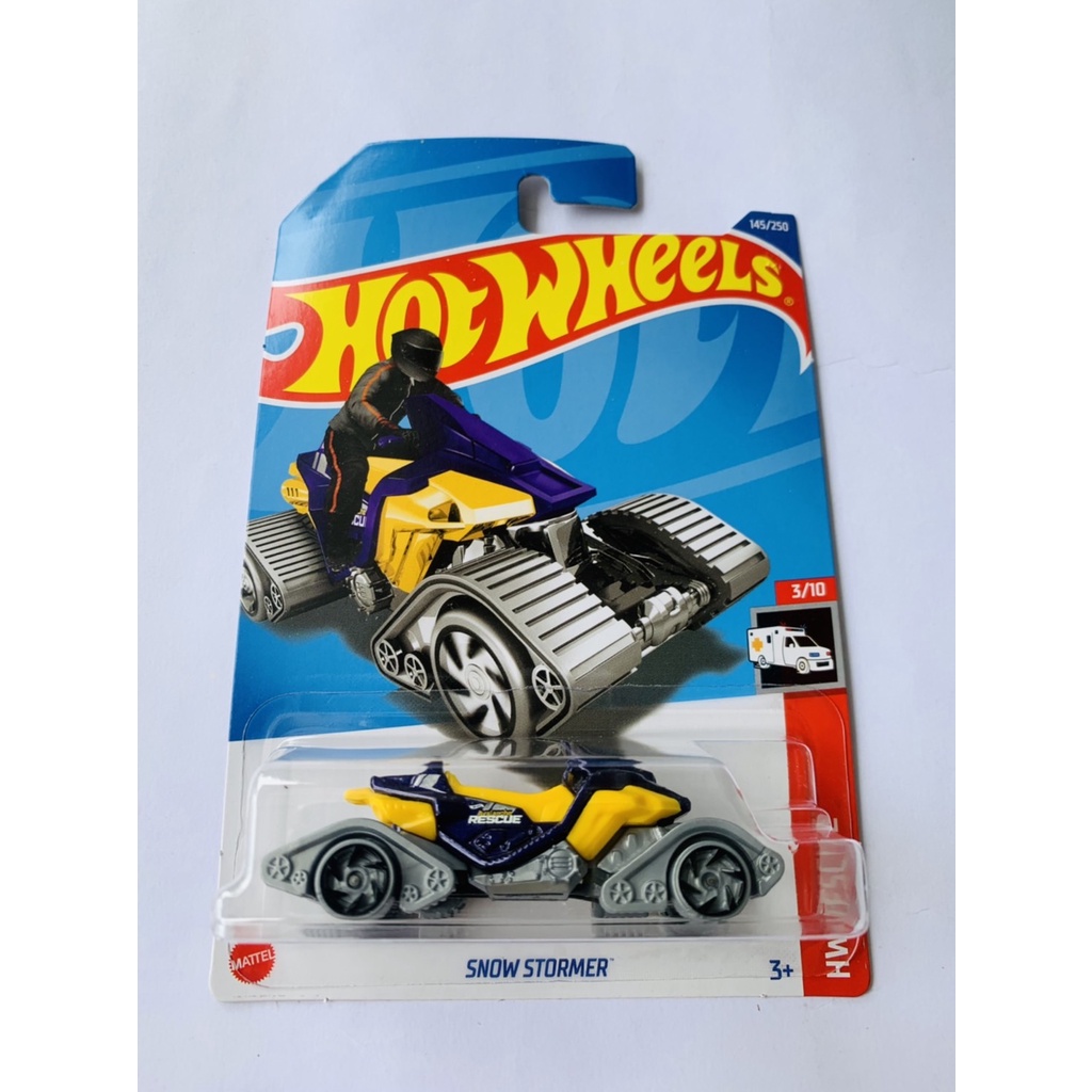 Jual HOTWHEELS HOT WHEELS SNOW STORMER KUNING HW RESCUE LOT G 2022 ...