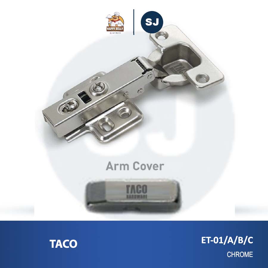 Jual Engsel Lemari TACO / Engsel Sendok TACO ET-01 B (setengah bungkuk ...