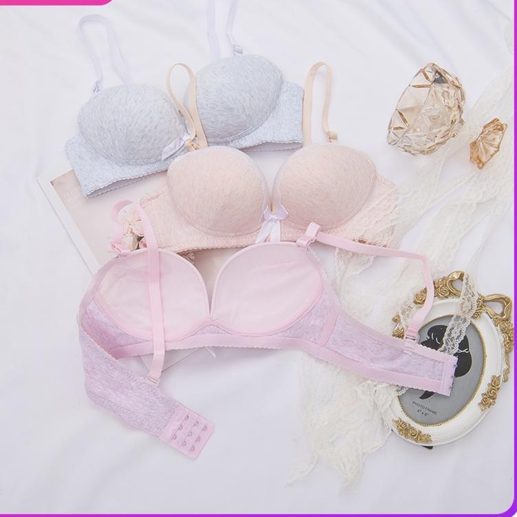 Jual xzo-15 Bra perempuan BH Cup Tipis Super soft Tanpa Kawat Push up ...