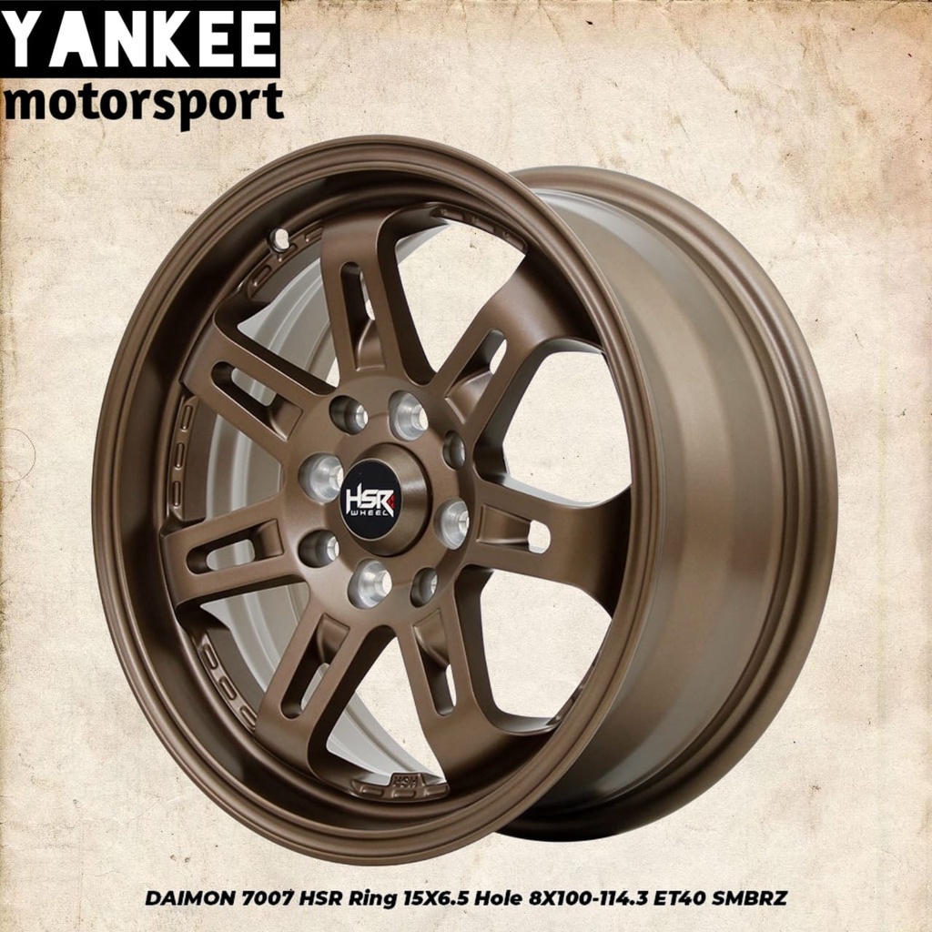 Jual Velg Mobil Ring 15 HSR DAIMON untuk Avanza, Xenia, Grandlivina dll | Shopee Indonesia