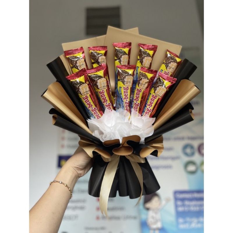 Jual Buket Snacks Buket Coklat Buket Beng beng Buket cokelat Buket ...
