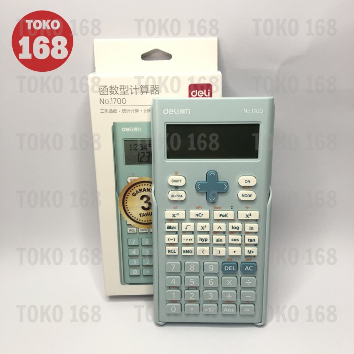 Jual BOOM SALE DELI Scientific Calculator/Kalkulator Ilmiah/Sekolah ...
