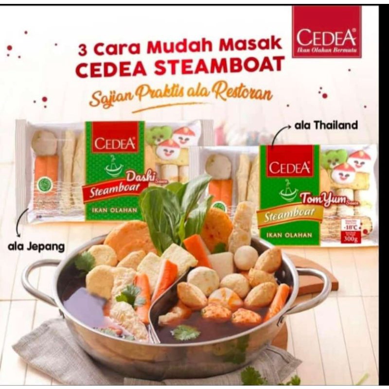 Jual Cedea Steamboat Tomyum 300gr | Ikan Olahan | Shopee Indonesia