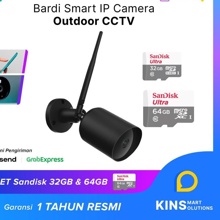Jual New BARDI Smart outdoor STC IP Camera CCTV Wifi IoT Home ...