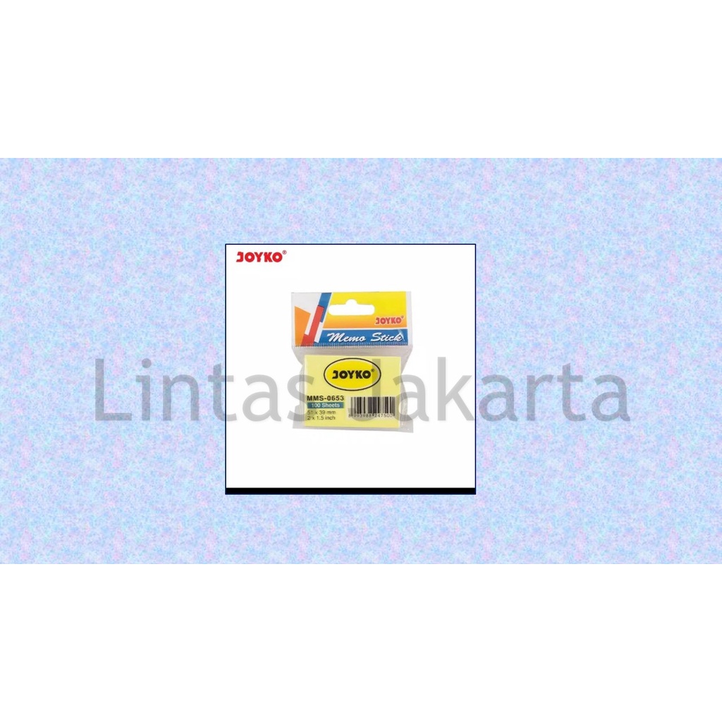 Jual Memo Sticky Note 653 Merek Joyko [ isi 12 pad ] | Shopee Indonesia