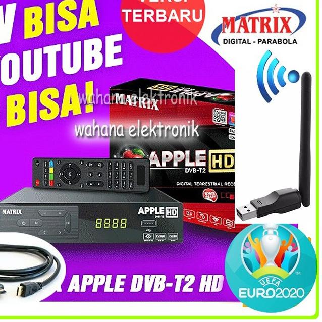 Jual FREE ONGKIR!Receiver Tv Digital Set Top Box / STB Matrix EWS DVB T2 WIFI Full HD Bisa You ...