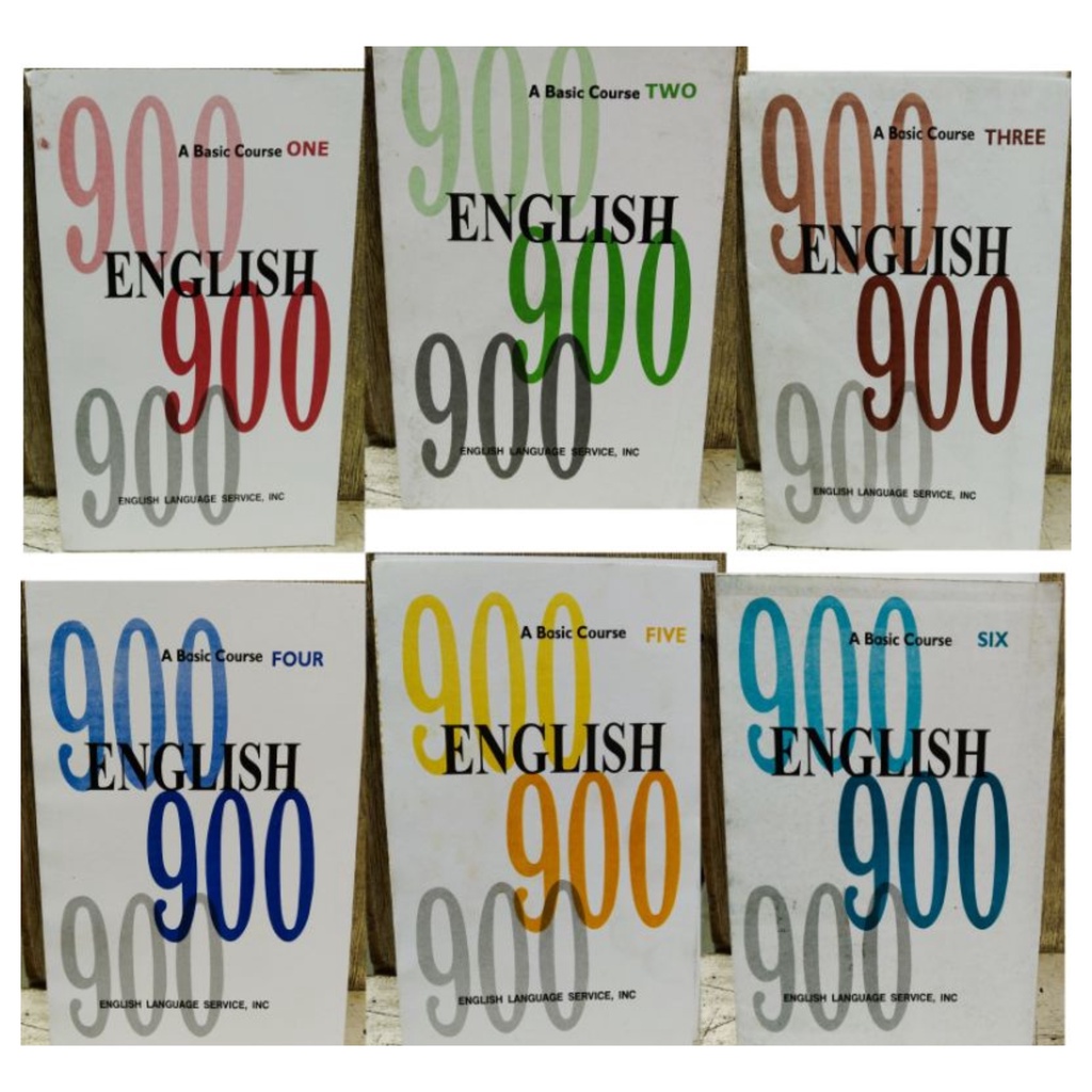 Jual English 900 A Basic Course Jilid 1-6 - English Language Service & Coliier Macmillan - NR ...