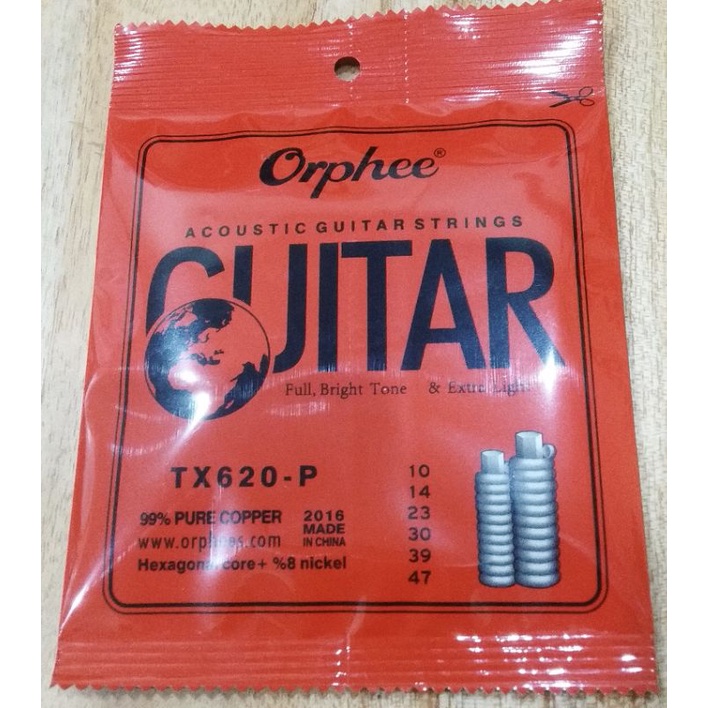 Jual Senar gitar akustik orphee TX 620-P | Shopee Indonesia