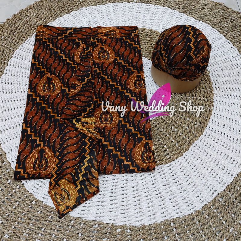 Jual Sapit Urang + Blangkon - Motif Lereng Kusumo | Shopee Indonesia