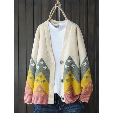 Jual Fluor.Inc - Cardigan Rajut Wanita Ayesha Oversize Premium ...