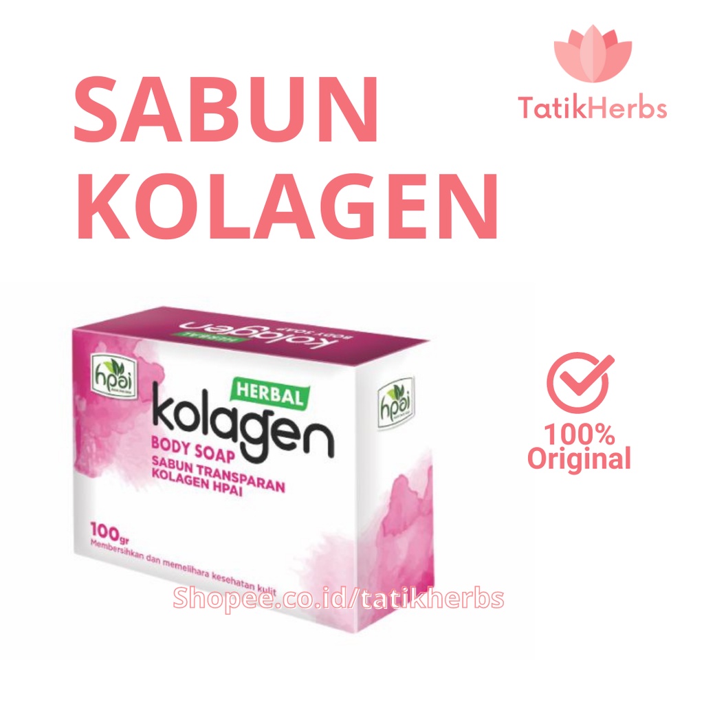 Jual HNI Sabun Collagen Batang Murni | Shopee Indonesia