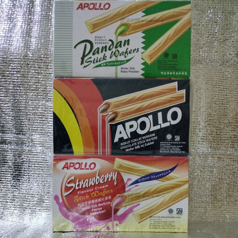 Jual APOLLO STICK WAFER ( 11 gr x 24 pcs ) | Shopee Indonesia