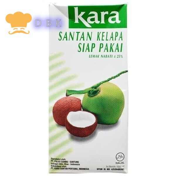 Jual Kara 1lt Santan Kelapa Kara 1 Liter Shopee Indonesia