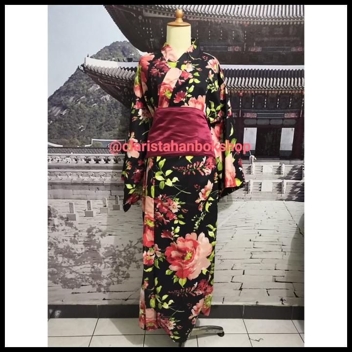 Jual Promo Yukata Kimono Baju Adat Tradisional Jepang Obi Kostum Costume | Shopee Indonesia