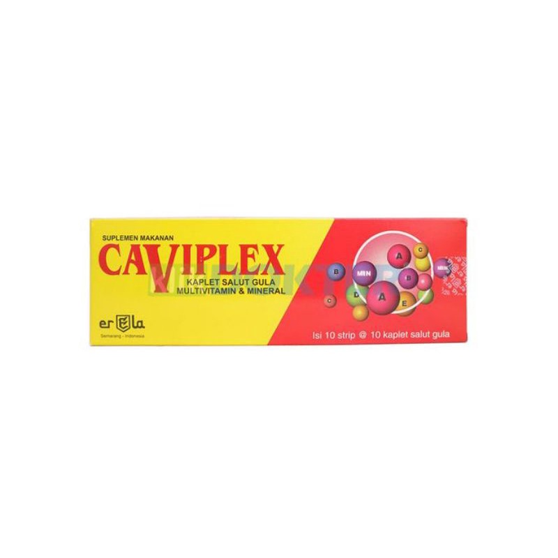 Jual Caviplex 1 strip isi 10 Tablet | Shopee Indonesia
