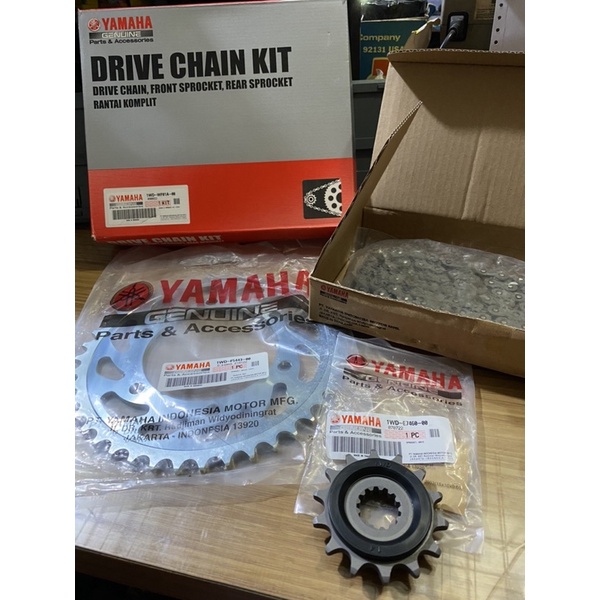 Jual GEAR GIR RANTAI SET 1WD R25 R 25 MT25 MT 25 ORIGINAL ORI ASLI YAMAHA YGP 1WD-WF01A-00 ...