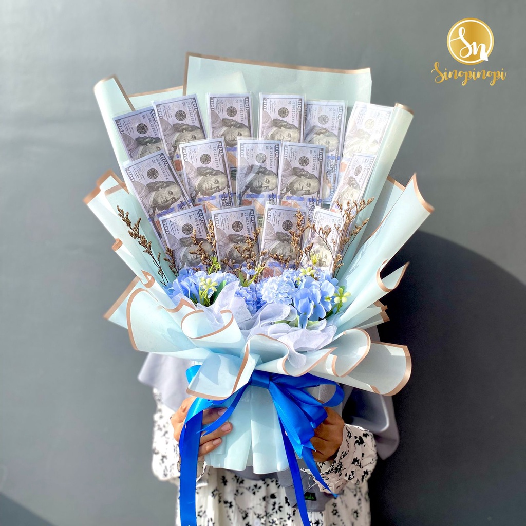 Jual BUCKET UANG | RANGKAIAN MONEY BUNGA DEKORASI HIAS HADIAH KADO ...