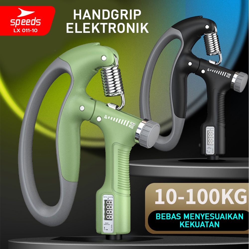 Jual SPEEDS Hand Grip Handgrip Exerciser Digital Counter Alat Bantu ...