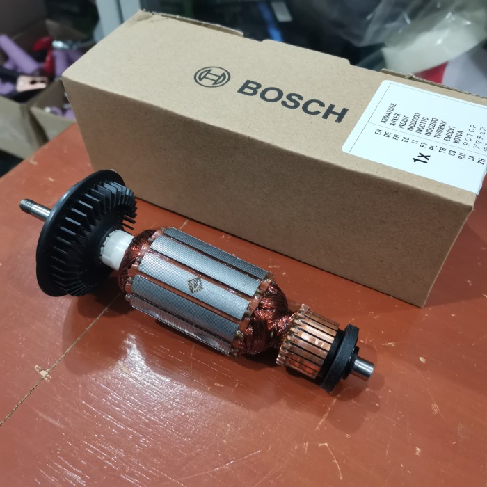 Jual ORIGINAL BOSCH Armature GWS 060 motor angker gerinda rotor bosch ...