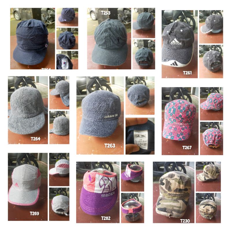 Jual Topi, T251, topi santai, Topi nongkrong, Topi golf, topi tenis ...