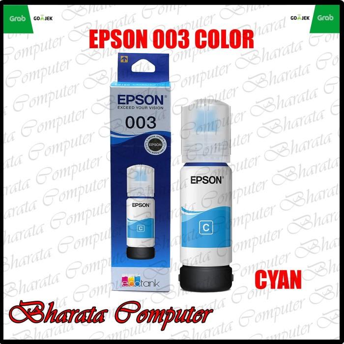 Jual Tinta Epson 003 Original for Epson L3110, L3150, L5190 (Bk,C,Y,M ...