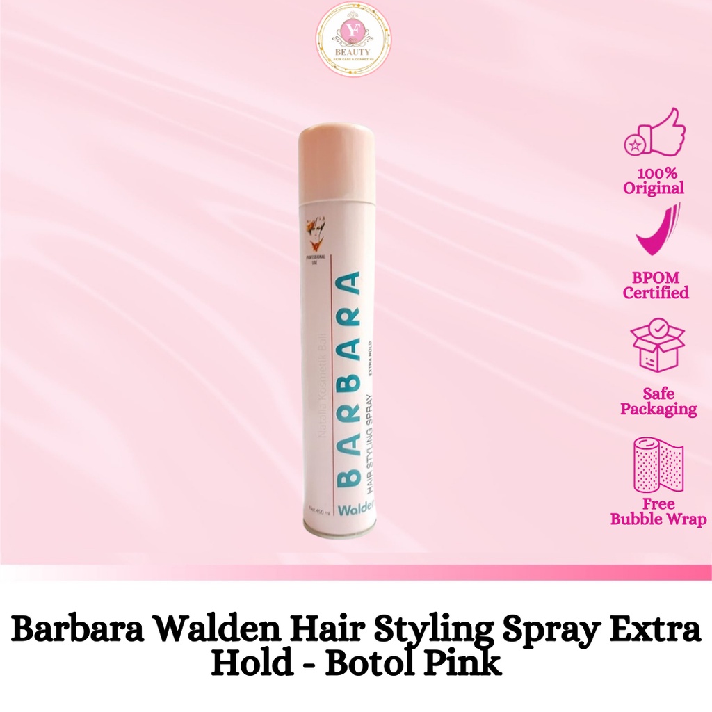 Jual YF BEAUTY Barbara Walden Hair Styling Spray Extra Hold - Botol ...