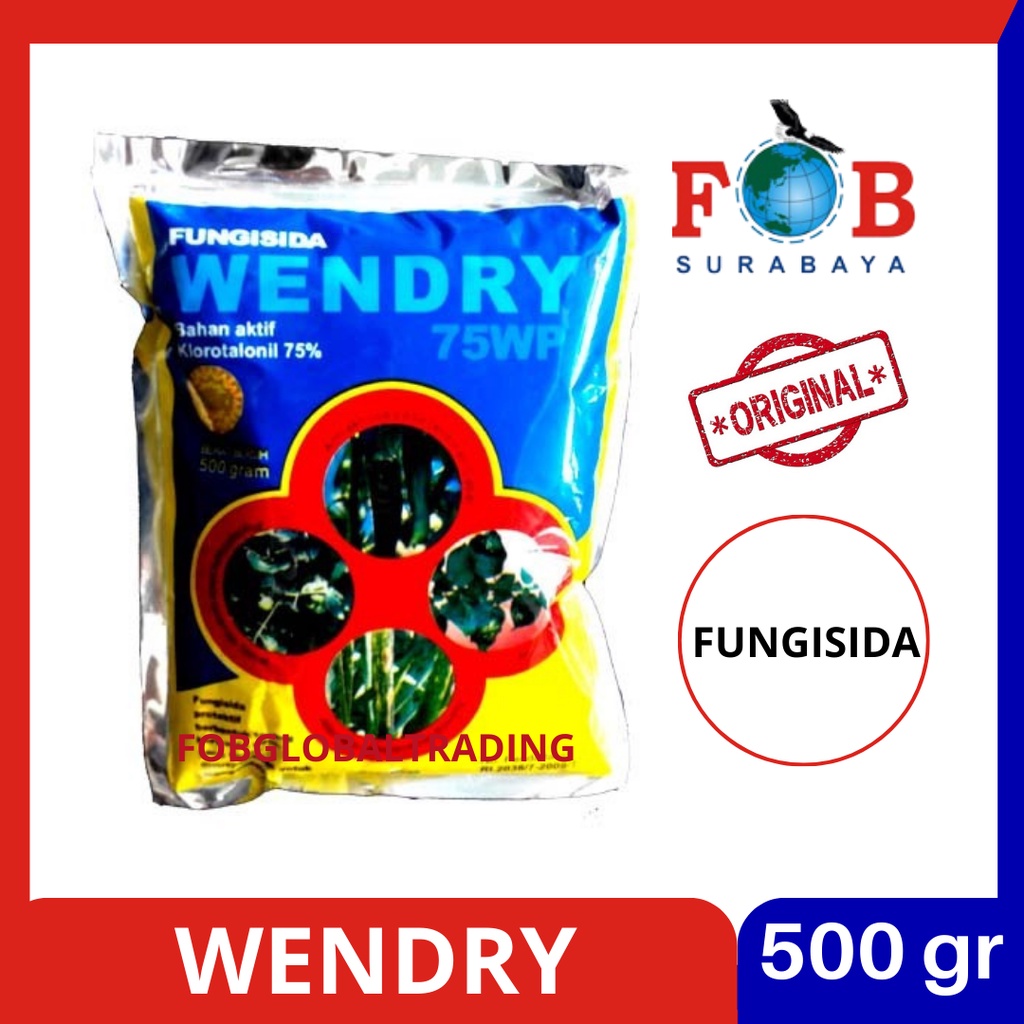 Jual OBAT FUNGISIDA WENDRY 75WP 500GR | Shopee Indonesia