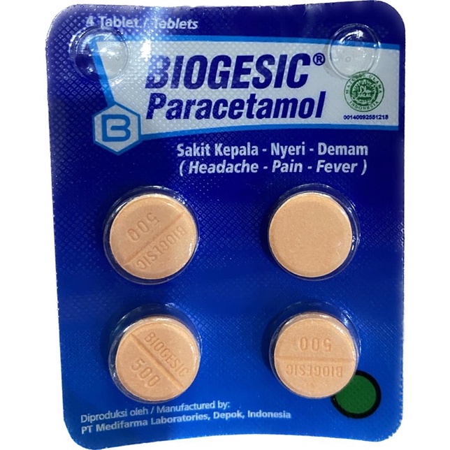 Jual BIOGESIC ISI 4 KAPLET | Shopee Indonesia