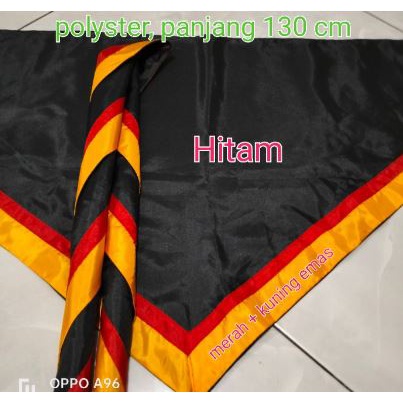 Jual Scarf 3 Warna Scraf Slayer Sleyer Pramuka Hitam | Shopee Indonesia