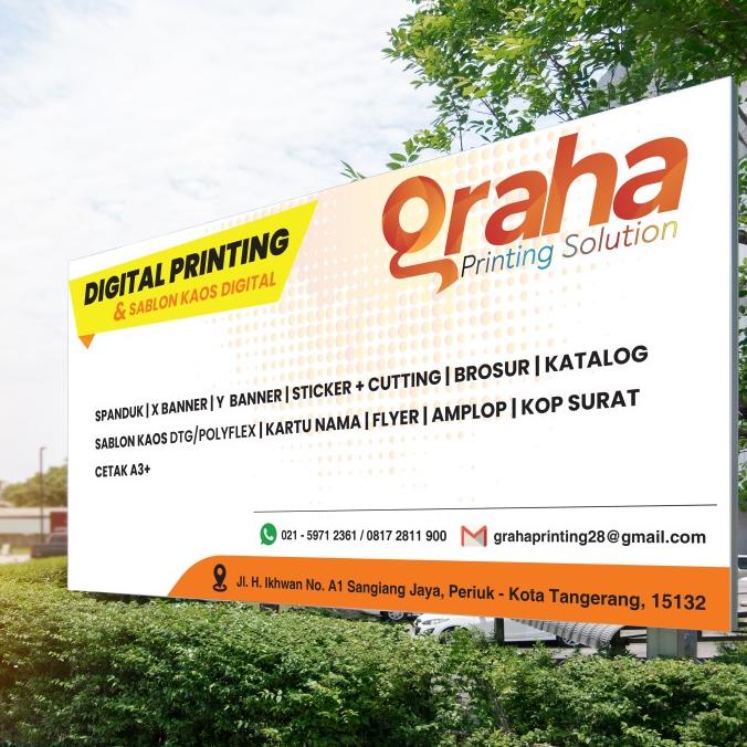 Jual Cetak / Print Spanduk / Banner Flexy 260 | Shopee Indonesia