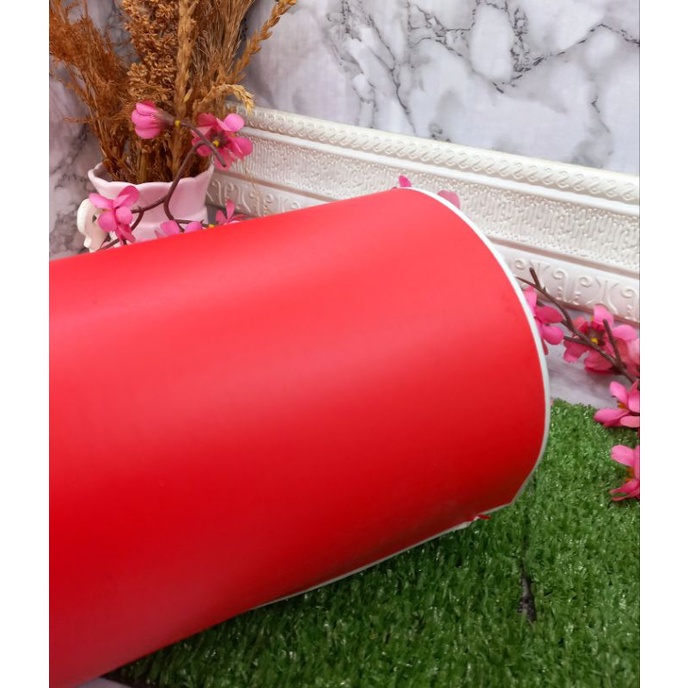 Jual Stiker/ Sticker Scotlet Merah Doff | Shopee Indonesia