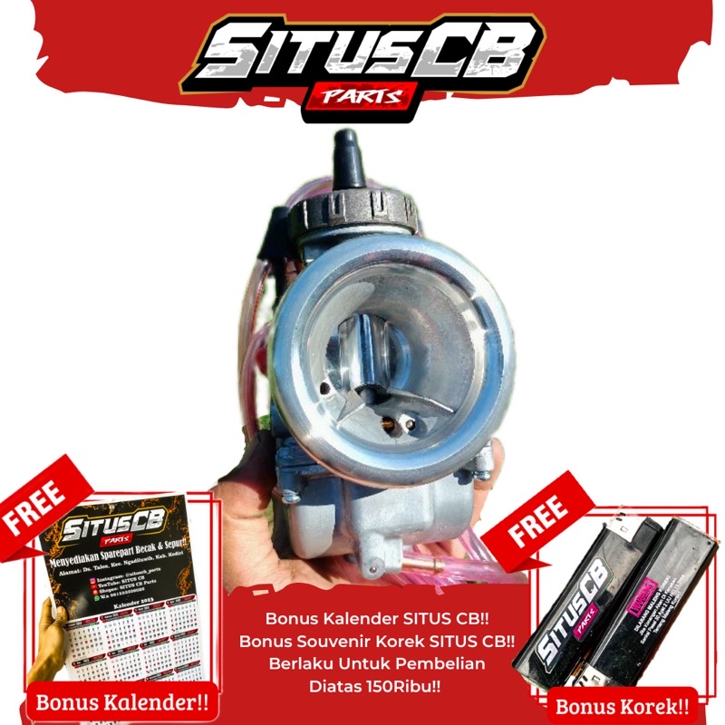 Jual Karbu carbulator karbulator PWK as airstrike remer Superflow Keihin sudco 35 33 38 37,5 42 ...