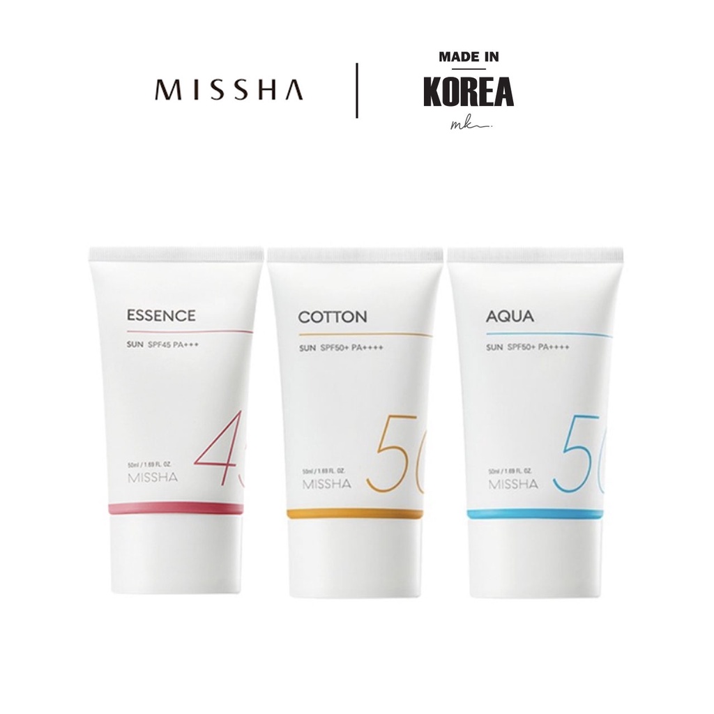 Jual [MISSHA] All Around Safe Block Aqua Sunscreen SPF 50+ PA ...