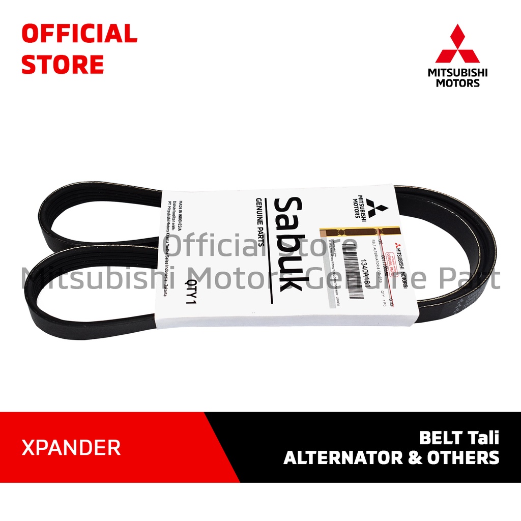 Jual Mitsubishi Motors BELT Tali ALTERNATOR & OTHERS Xpander [1340A181 ...