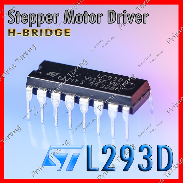 Jual L293D Motor Driver IC L293 H-Bridge L 293 | Shopee Indonesia