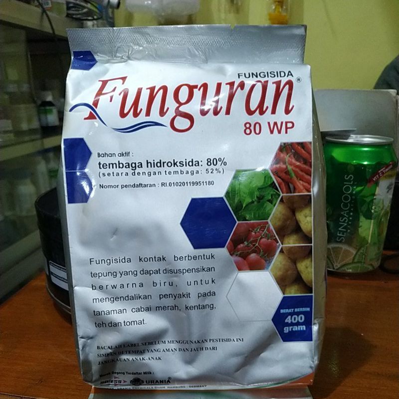 Jual fungisida FUNGURAN 80WP (400grm) | Shopee Indonesia