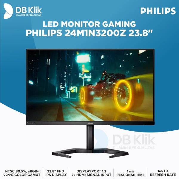 Jual LED Monitor Gaming PHILIPS 24M1N3200Z 23.8" 165Hz Full HD HDMI DP ...