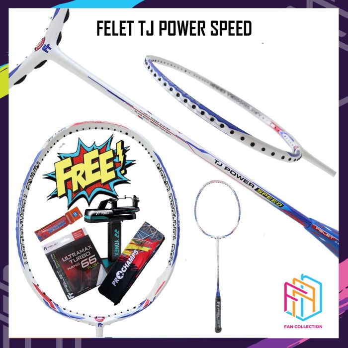 Jual Raket Felet Tj Power Control / Speed / Power Raket Badminton ...