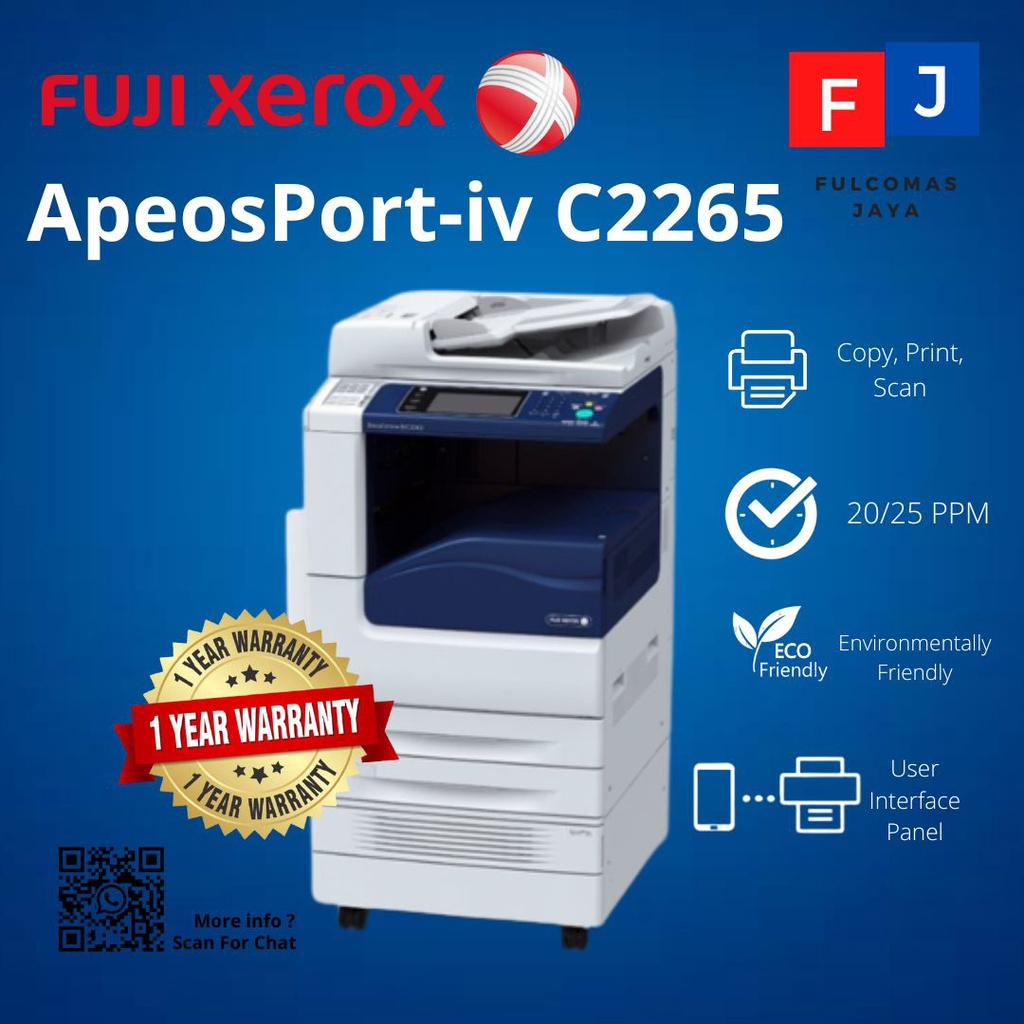 Jual Fuji Xerox DocuCentre-IV C2265 Foto copy, Scan, Print GARANSI ...