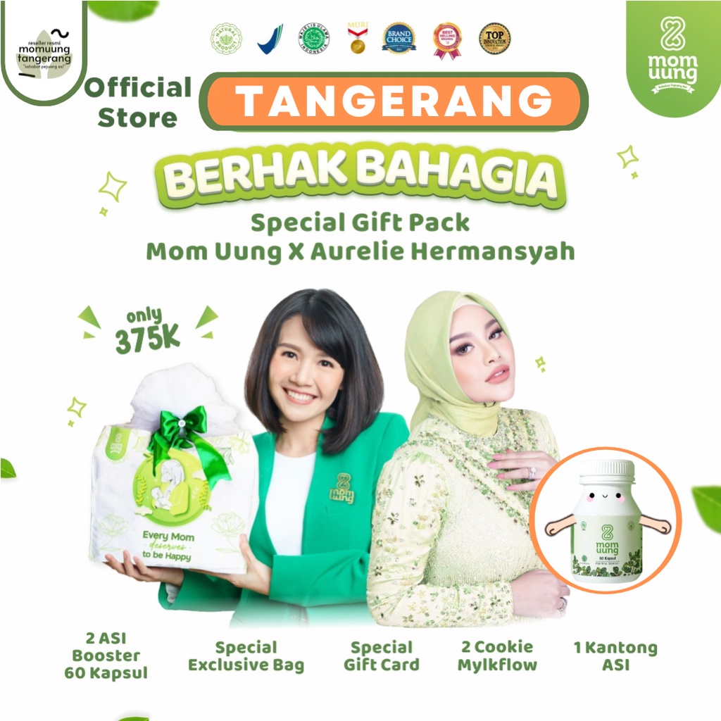 Jual MOMUUNG SPECIAL GIFT PACK BERHAK BAHAGIA MOM UUNG / PAKET MENYUSUI ...