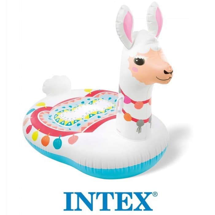 Jual INTEX 57564 PELAMPUNG FLOATIES CUTE LLAMA FLOAT LUCU (135 x 94 x ...