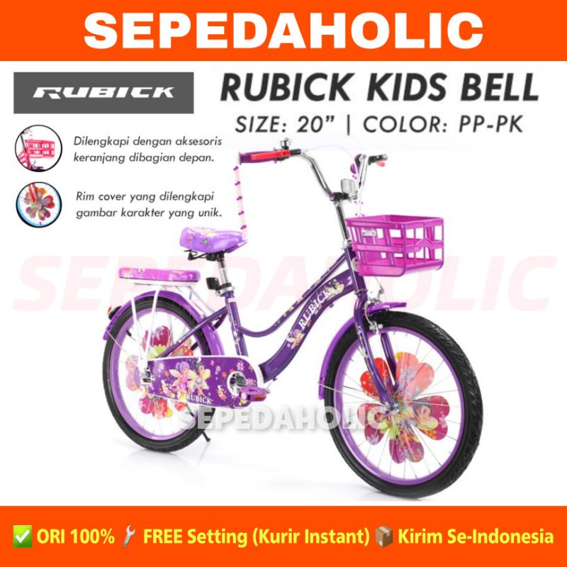Jual Sepeda Anak Perempuan RUBICK BELL / VELION 2055 / NEW PHOENIX NP ...