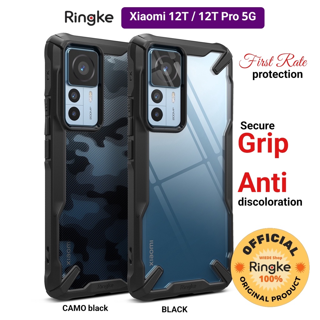 Jual Case Xiaomi 12T 12T Pro 5G RINGKE Fusion X Anti Crack Casing ...