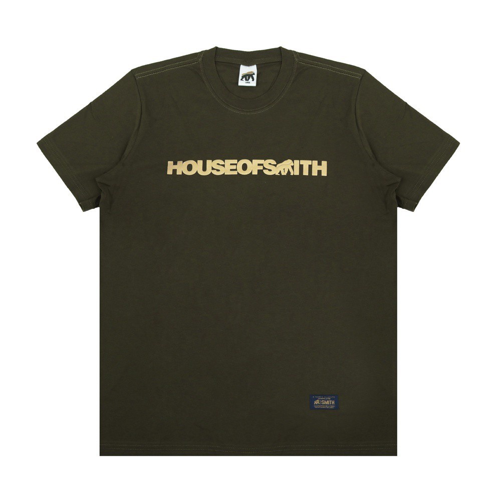 Jual House Of Smith - T Shirt Simple Hijau Army | Shopee Indonesia