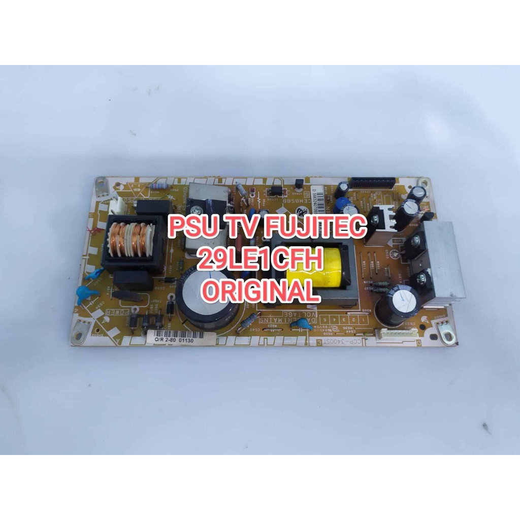 Jual POWER SUPPLY PSU TV FUJITEC 29LE1CFH ORIGINAL NORMAL TESTED ...