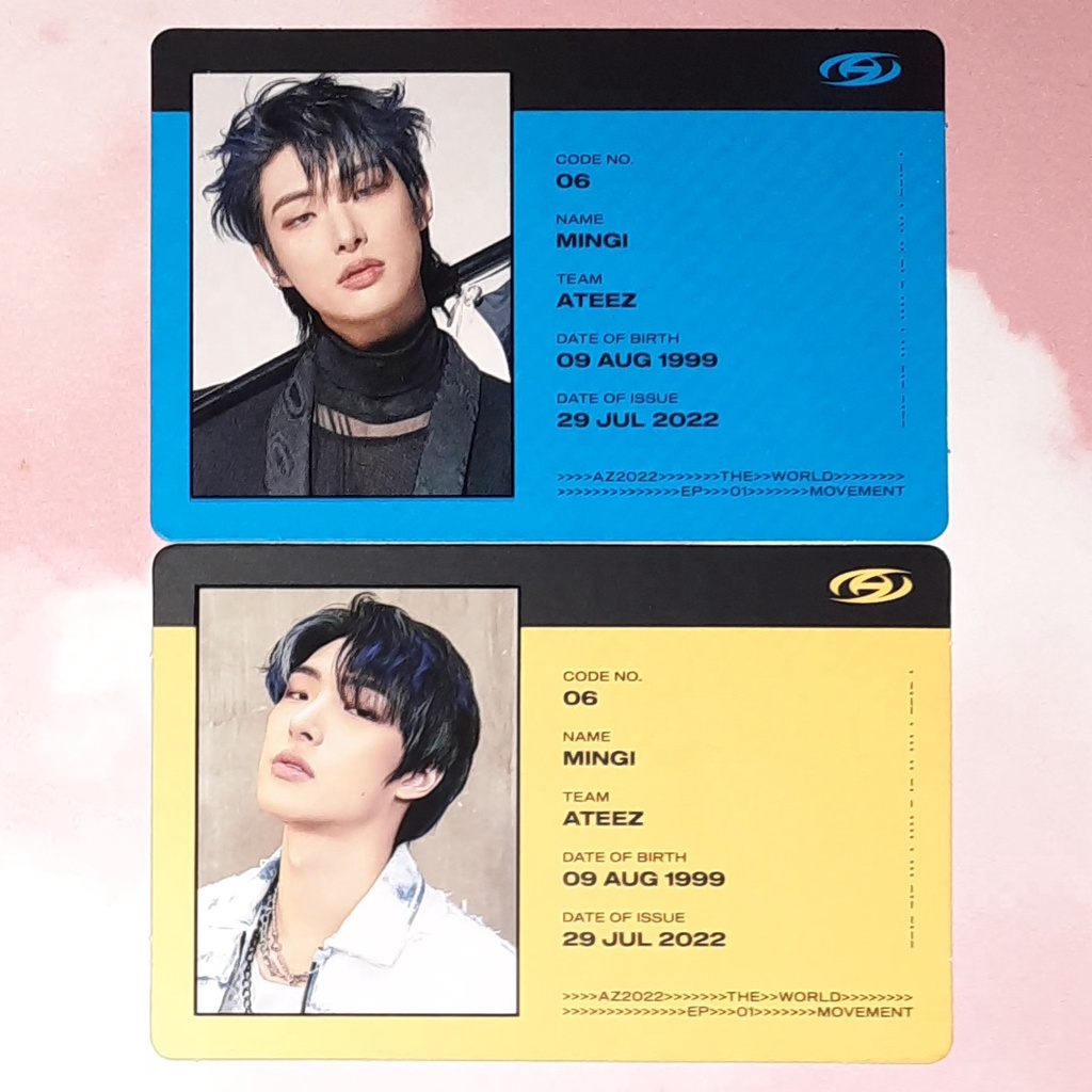 Jual (photocard) ateez yeosang san jongho mingi official pc ATEEZ PHOTOCARD ZERO FEVER EPILOGUE ...