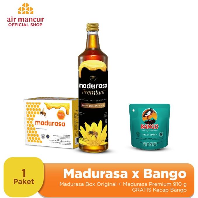 Jual Madurasa Premium 910 (1) + Madurasa Box Original (1) free Kecap ...