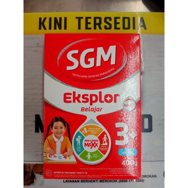 Jual SGM Eksplor 3+ 400gr Madu/Vanilla/Coklat | Shopee Indonesia